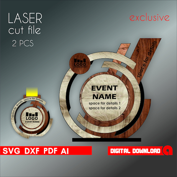 Medal Svg , Run Awards Svg Laser Files, Glowforge Files, Trophy Run ...