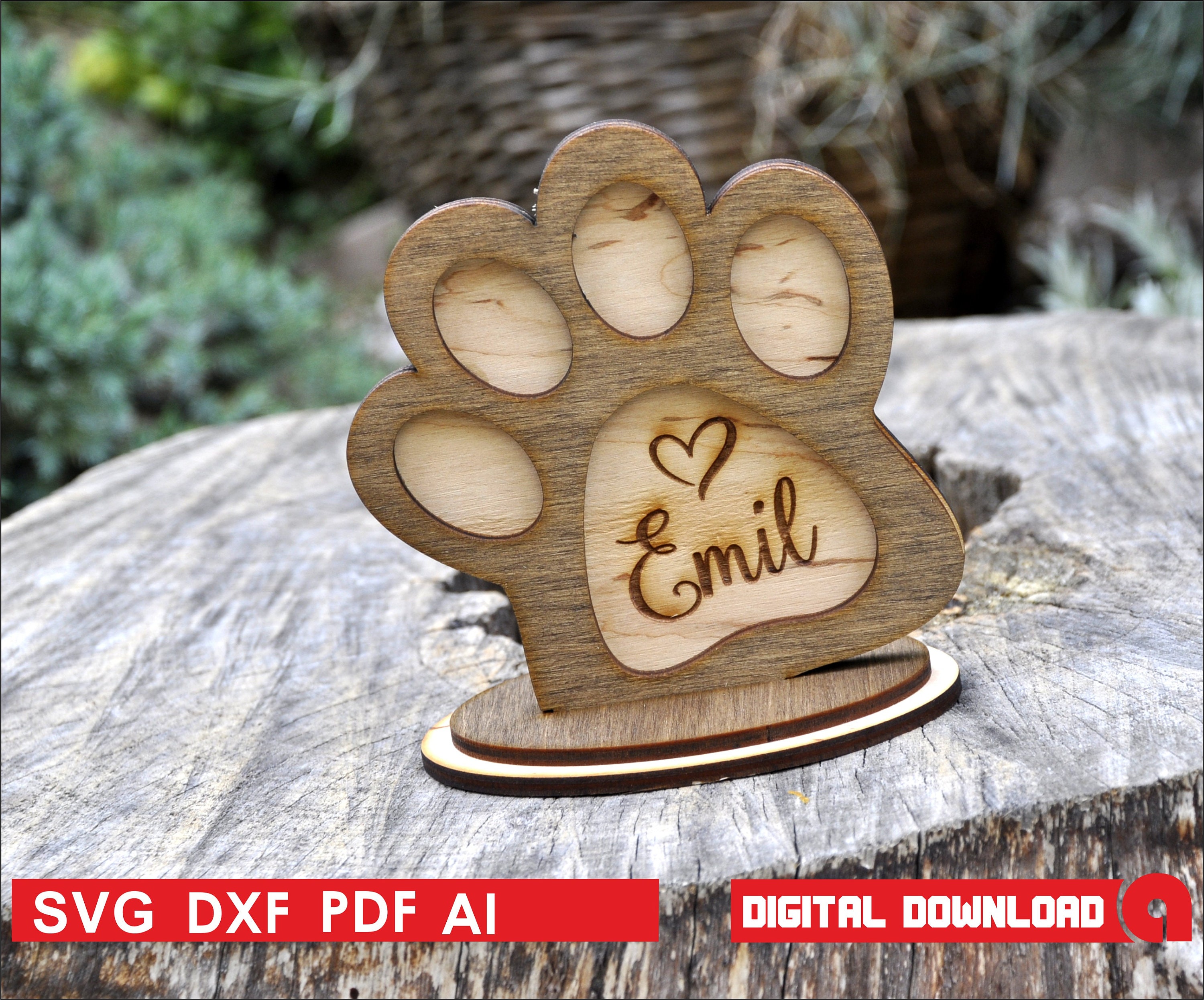 Dog Award Trophy - Personalized Engraving, Dog Competition Svg, Cat ...