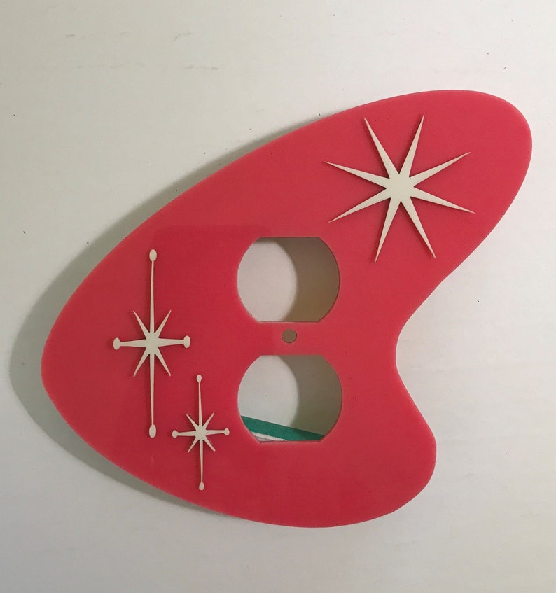 Mid Century Modern Retro Acrylic 3 Dimensional boomerang - Etsy