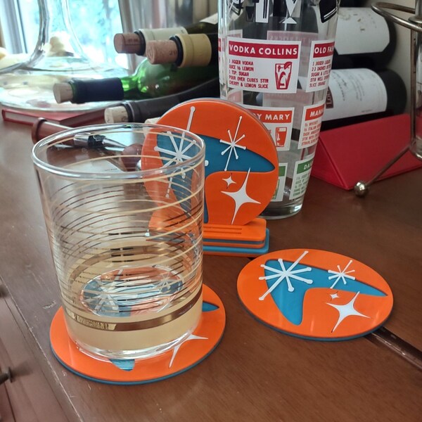 Modern Coasters - Etsy