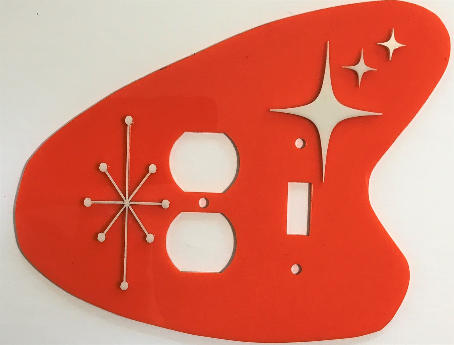 Mid Century Modern Retro Acrylic 3 Dimensional boomerang | Etsy