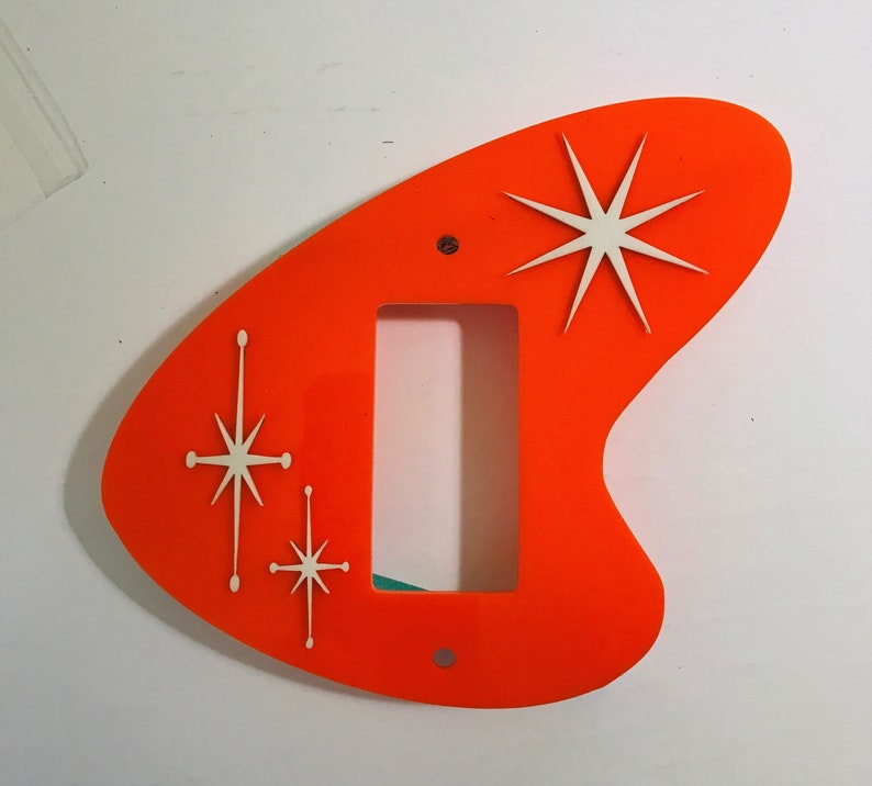 Mid Century Modern Retro Acrylic 3 Dimensional boomerang | Etsy