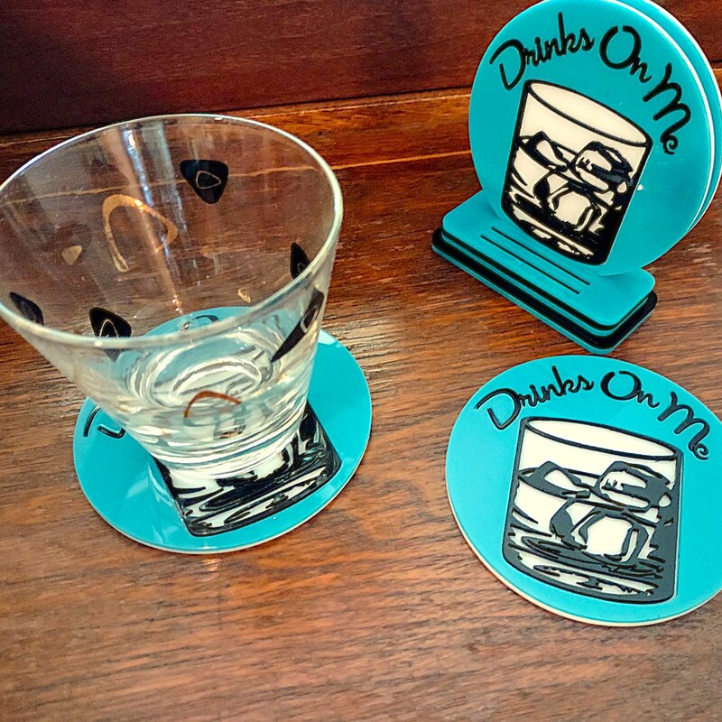Modern Coasters - Etsy