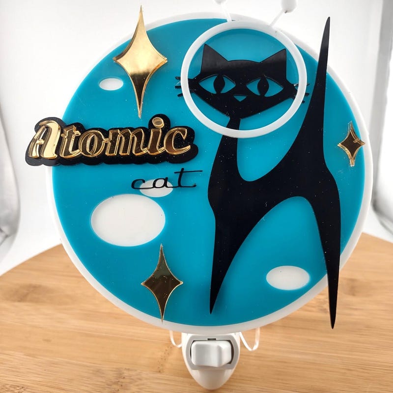 Atomic Cat - Etsy