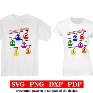 Resort Hopping, Svg-png-pdf-dxf - Etsy