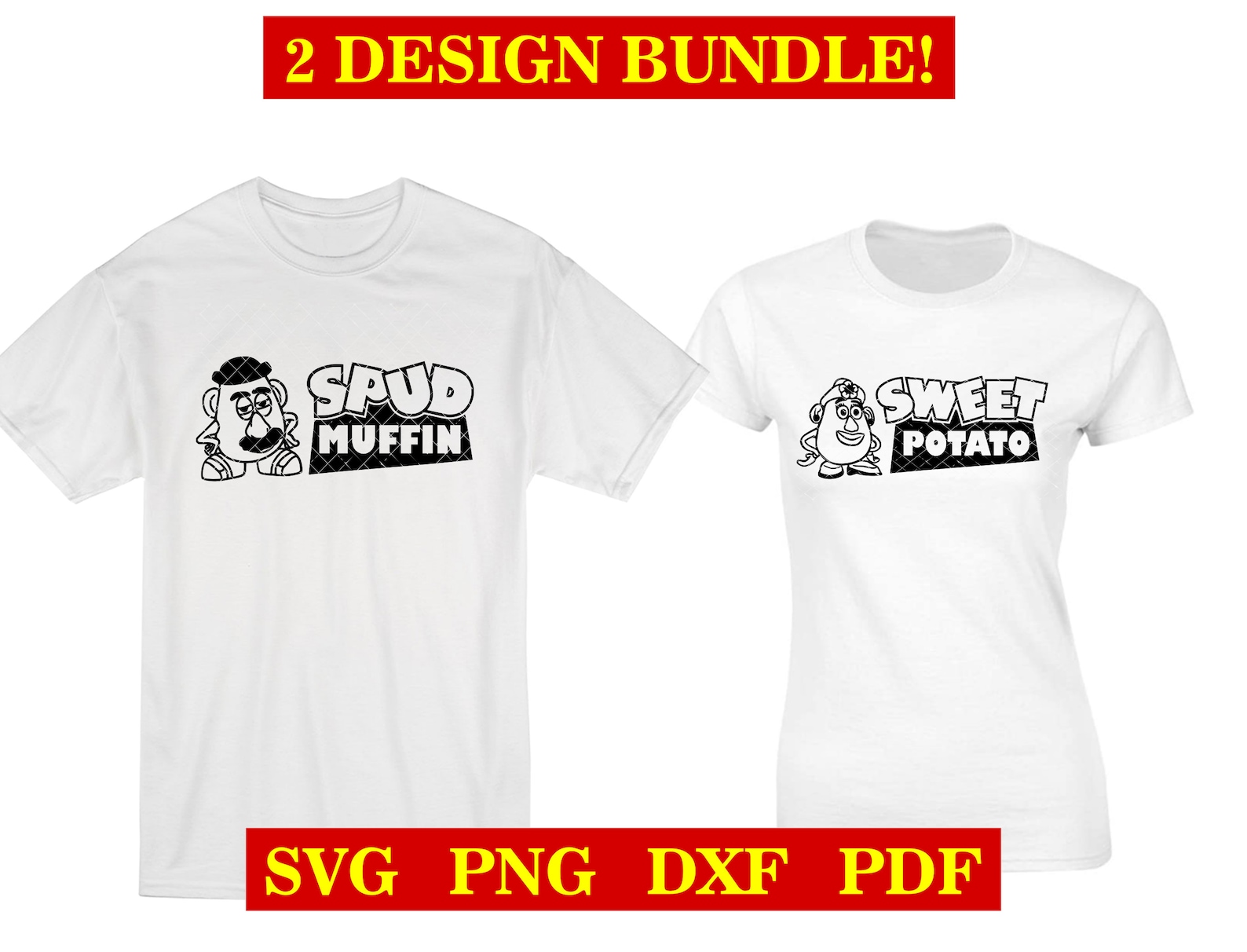 Spud Muffin Sweet Potato DIY Tshirt Designs - Etsy