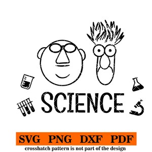 Science, Line Art, Svg-png-pdf-dxf - Etsy