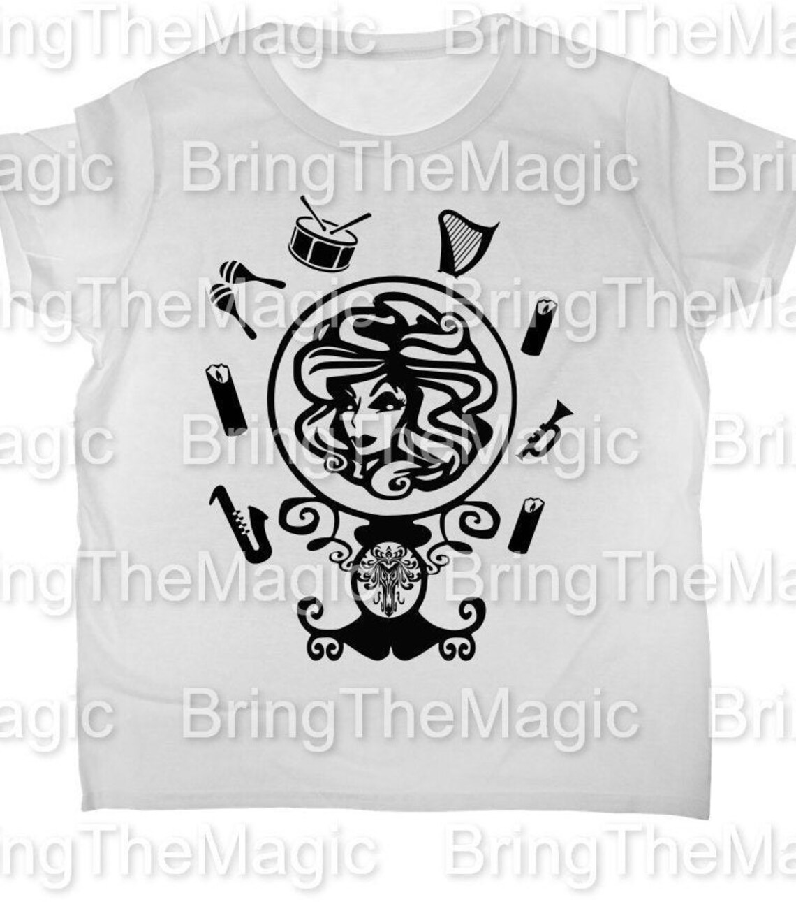 Haunted Leota SVG Tshirt Design Decals Tumblers Mugs - Etsy