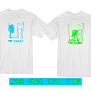 Because We Care, 2 Design Bundle, Svg-png-pdf-dxf - Etsy