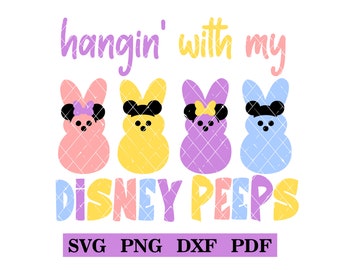 Hangin With My Peeps Svg - Etsy