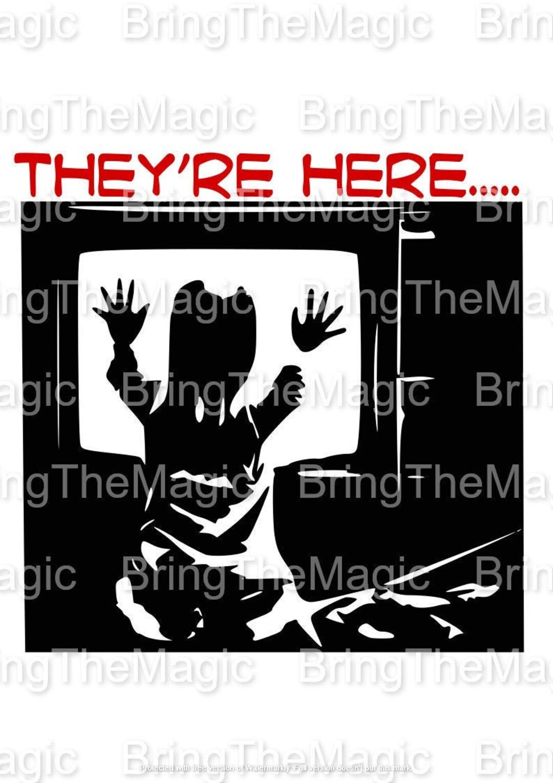 Halloween, 2 Design Bundle,horror Movie, Poltergeist , Carolann, Tshirt ...