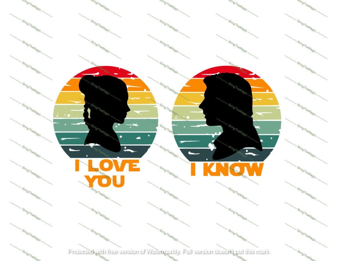 Retro SVG, I Love You-i Know, Bundle, Space Theme, Couples Matching - Etsy