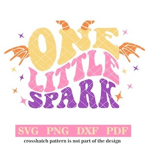 One Spark, Svg-png-pdf-dxf - Etsy