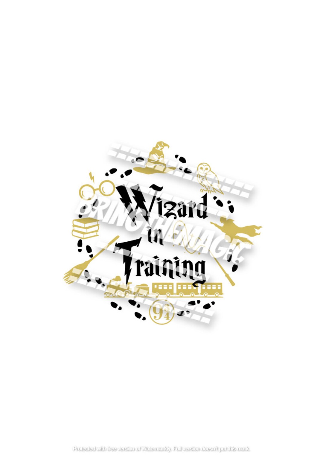 Wizard Theme, Wizard in Training, SVG, PNG, DXF, Pdf, Tshirt Design ...