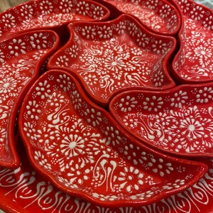 Handmade Ceramic Breakfast Set of 71 Pieces, Hand Painted, Food Safe ...