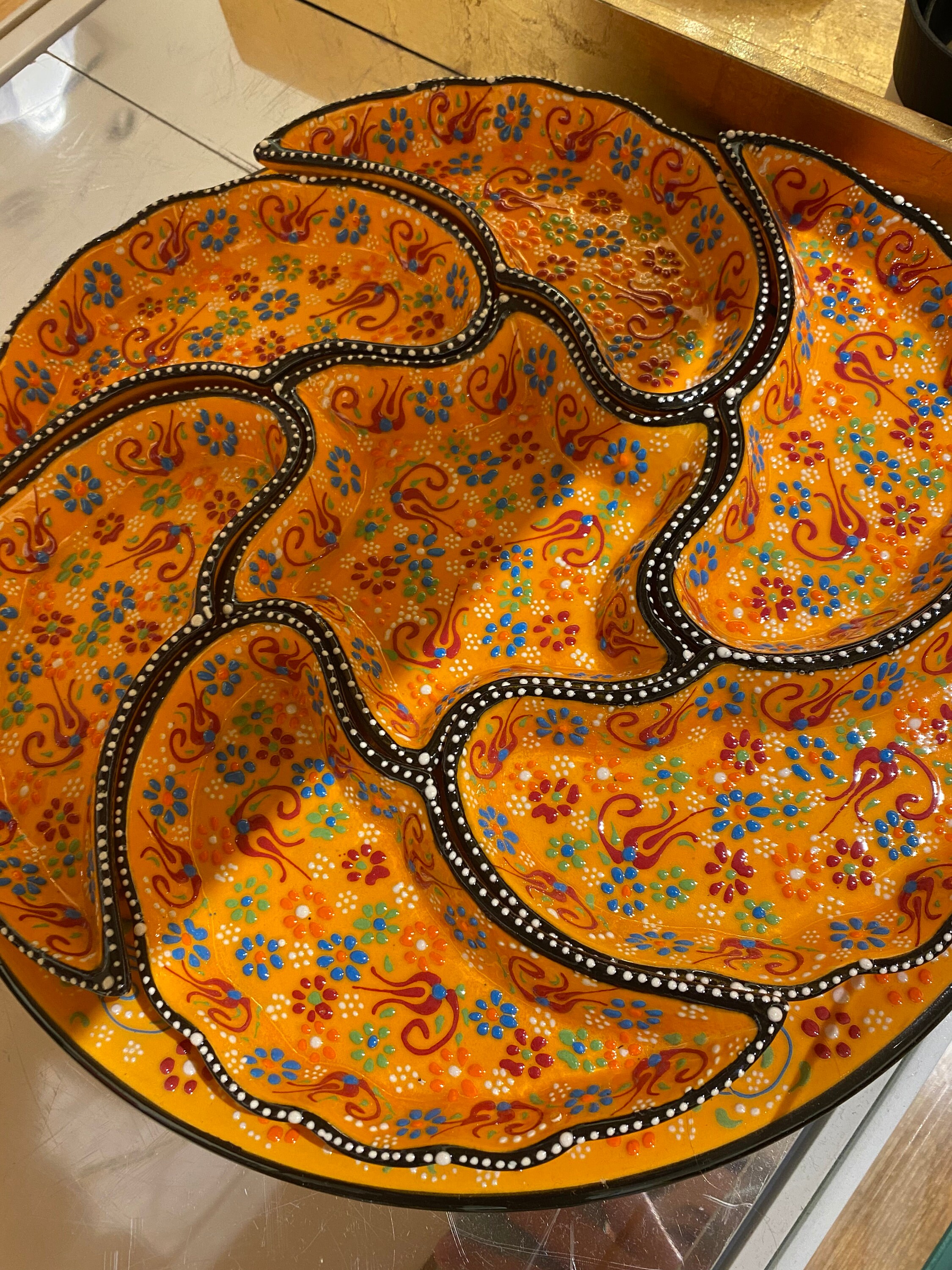 Handmade Ceramic Breakfast Set of 71 Pieces, Hand Painted, Food Safe ...