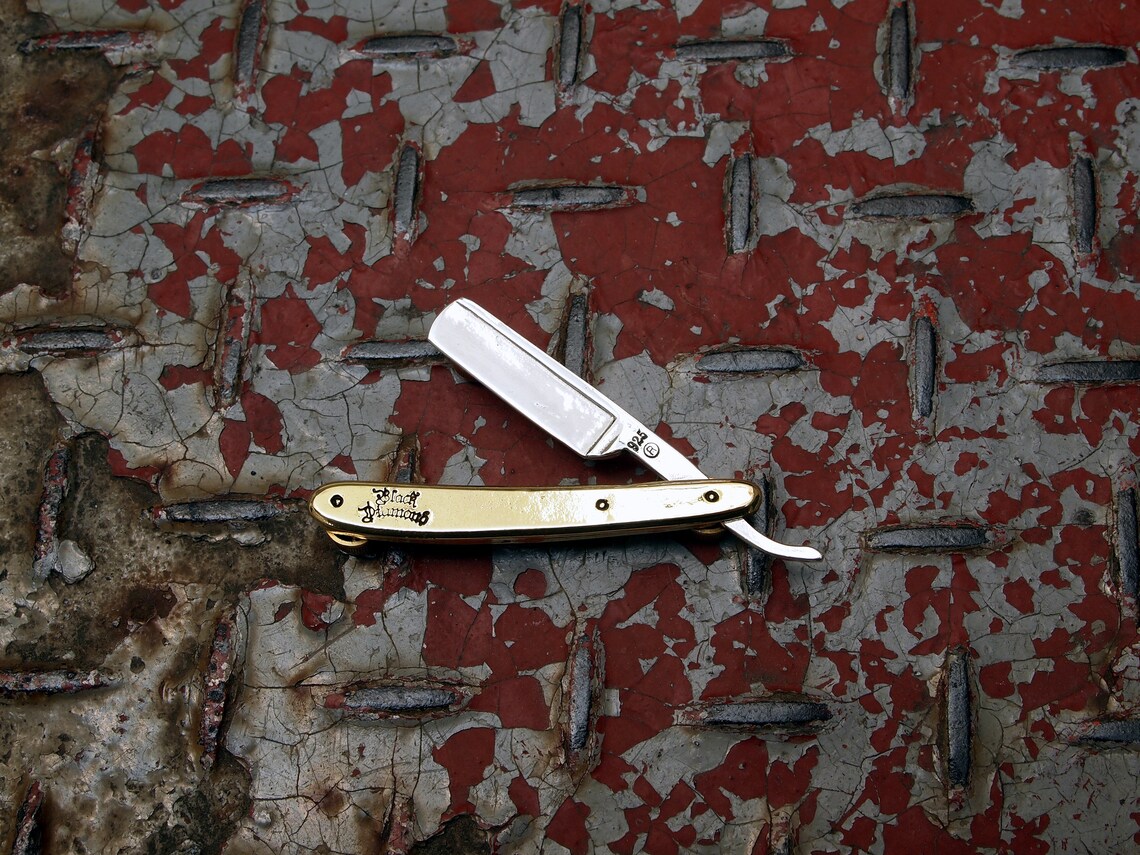 Straight Razor Pin, Barber Pin, Barber Pendant, Barber Jewelry, Barber ...