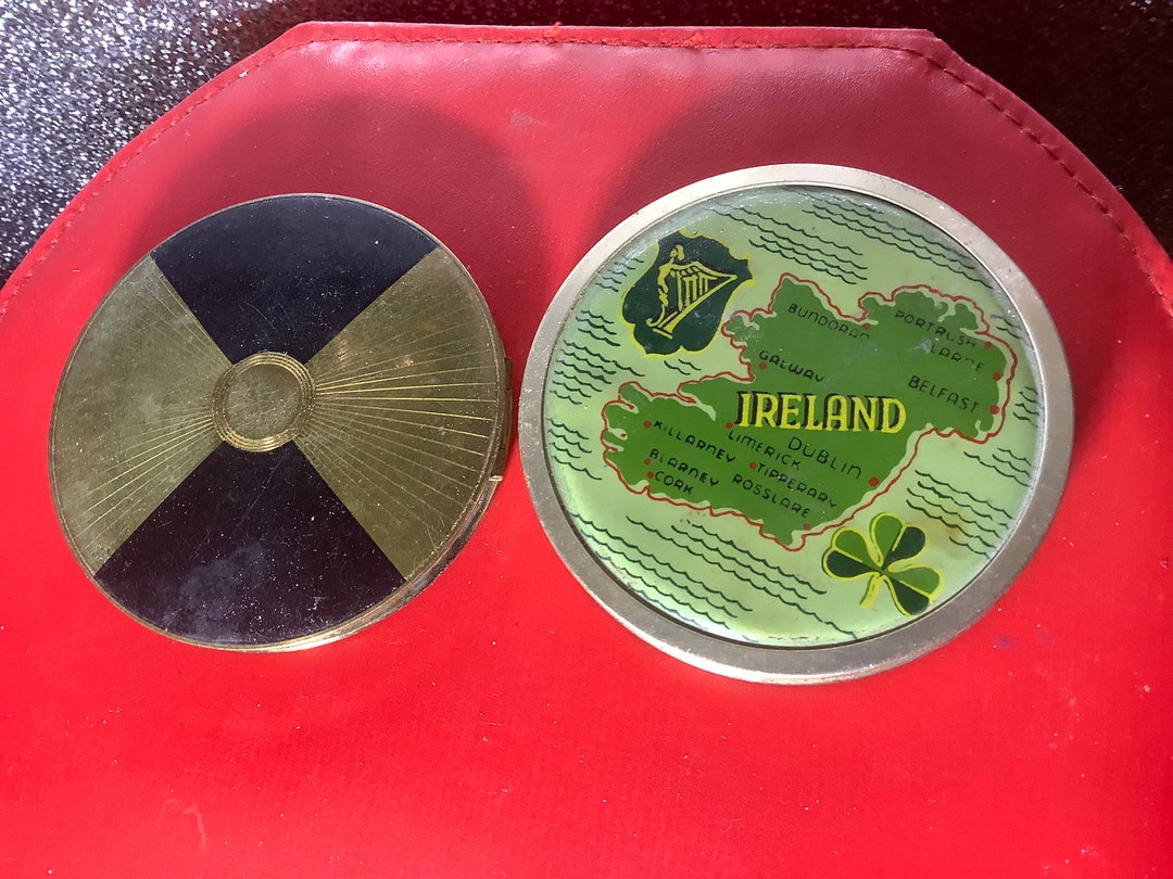 Souvenir Ireland and Stratton Compact - Etsy