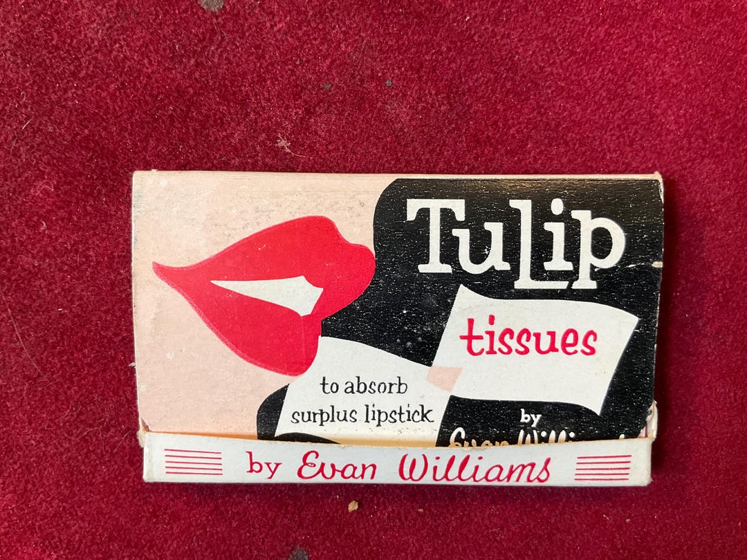 Tulip Lip Tissues Blotting Lipstick Evan Williams - Etsy