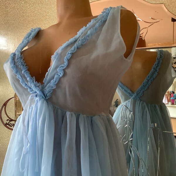 Sheer Short Nightgown - Etsy