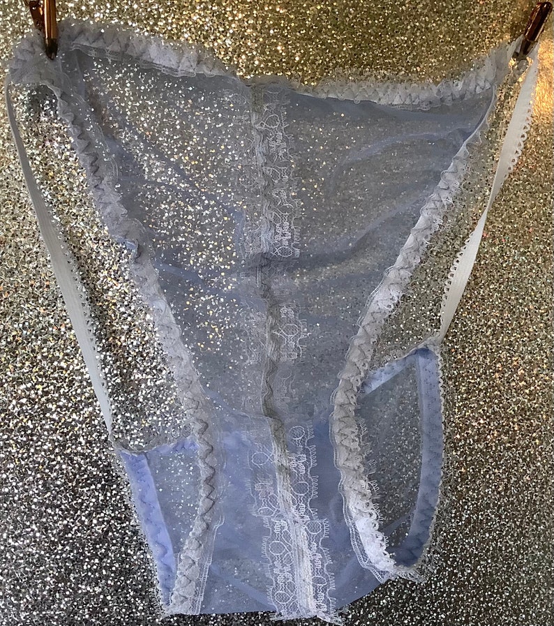 Vintage Style Sheer Ruched Butt Tanga Panties - Etsy