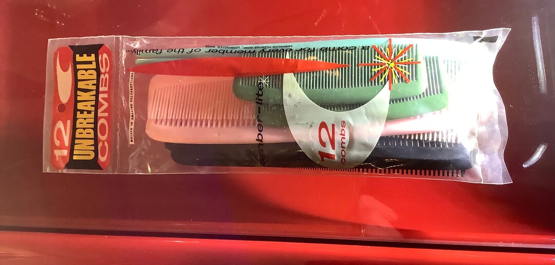 Package of Nylon Combs - Etsy