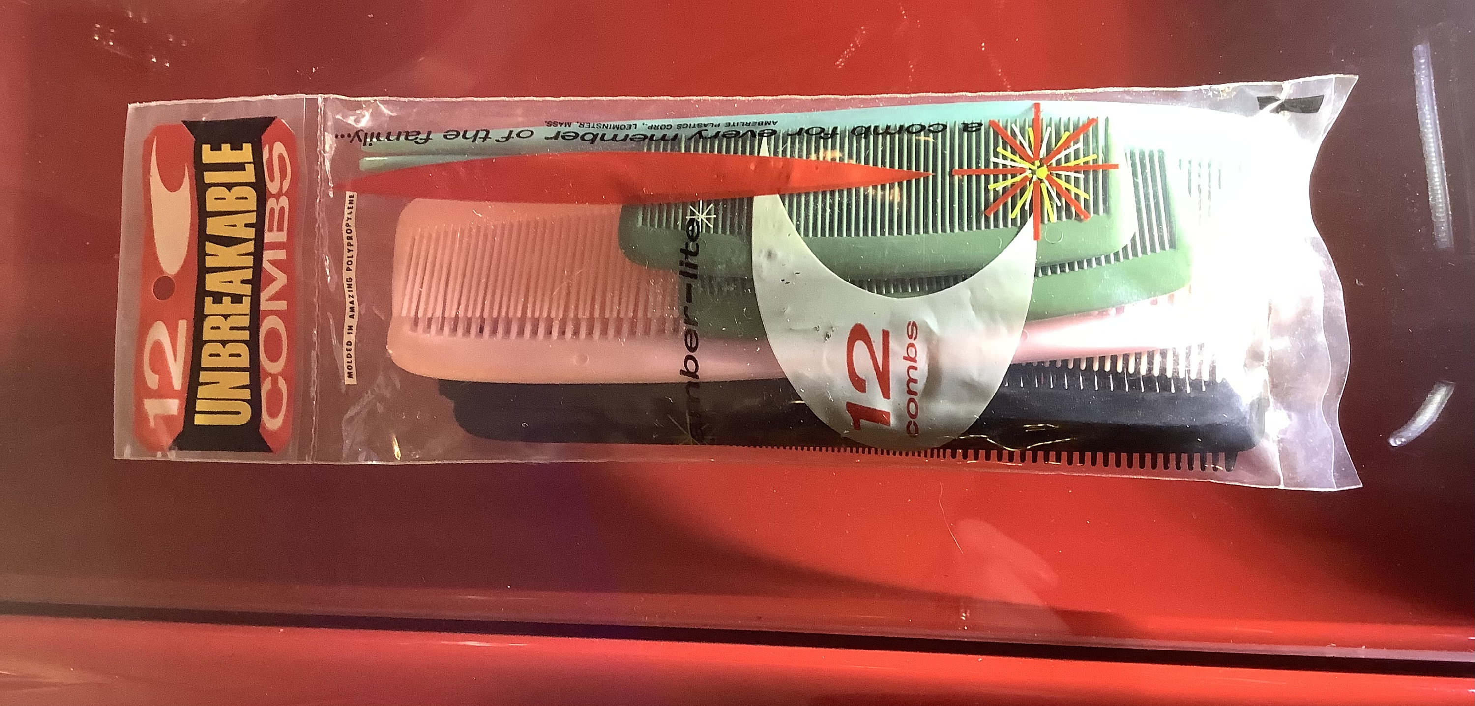 Package of Nylon Combs - Etsy