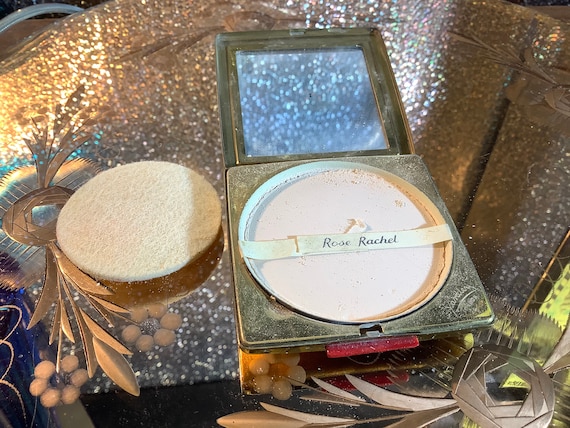 Yardley powder rose Rachel compact - Gem