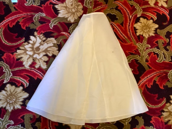 Vintage Paper Nylon Crisp Swing Petticoat | Etsy