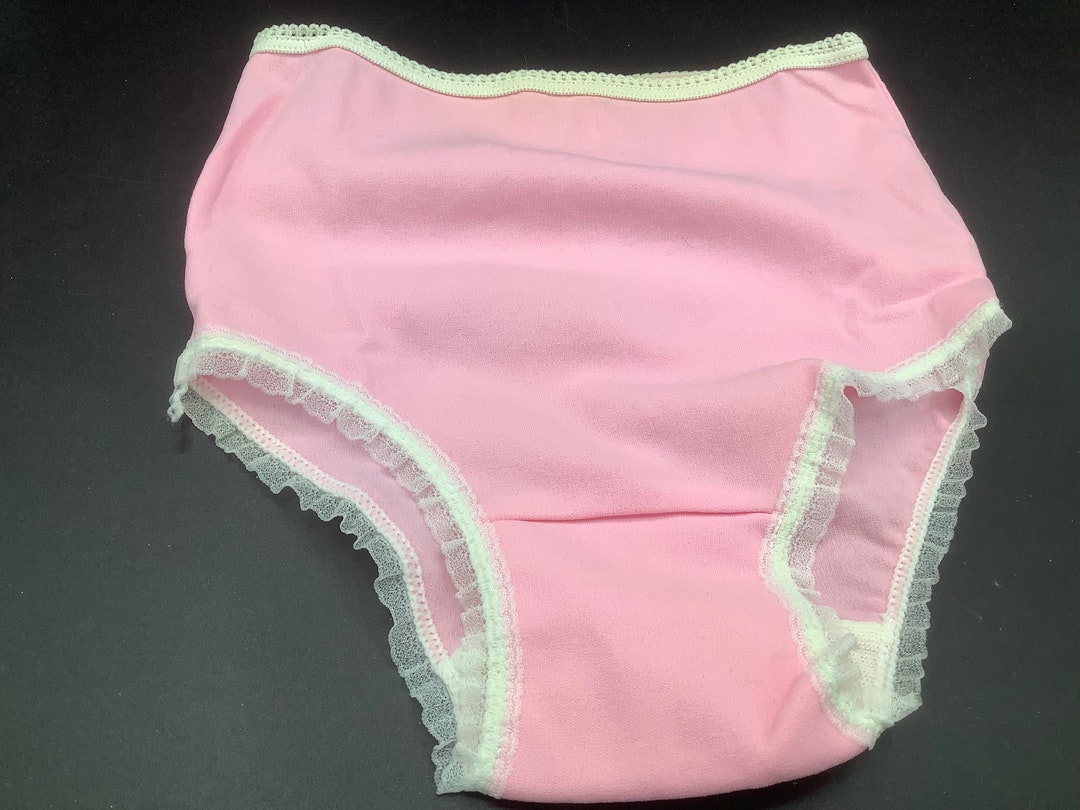 Vintage Stretch Nylon Pink Panties - Etsy