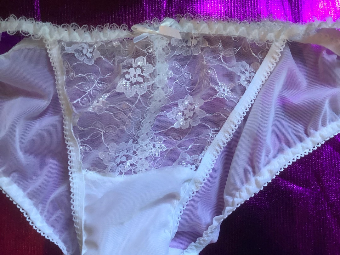 Vintage Look Retro Tanga Nylon Tricot Panties - Etsy