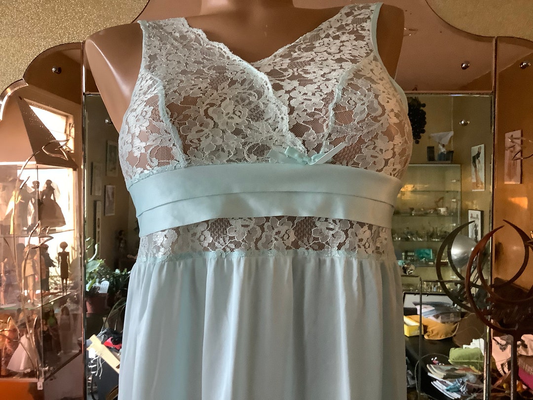 Nylon Night Gown Nightdress Pippa Dee - Etsy