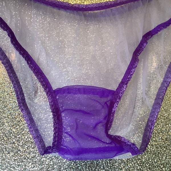 Sheer Panties No Gusset Etsy Denmark