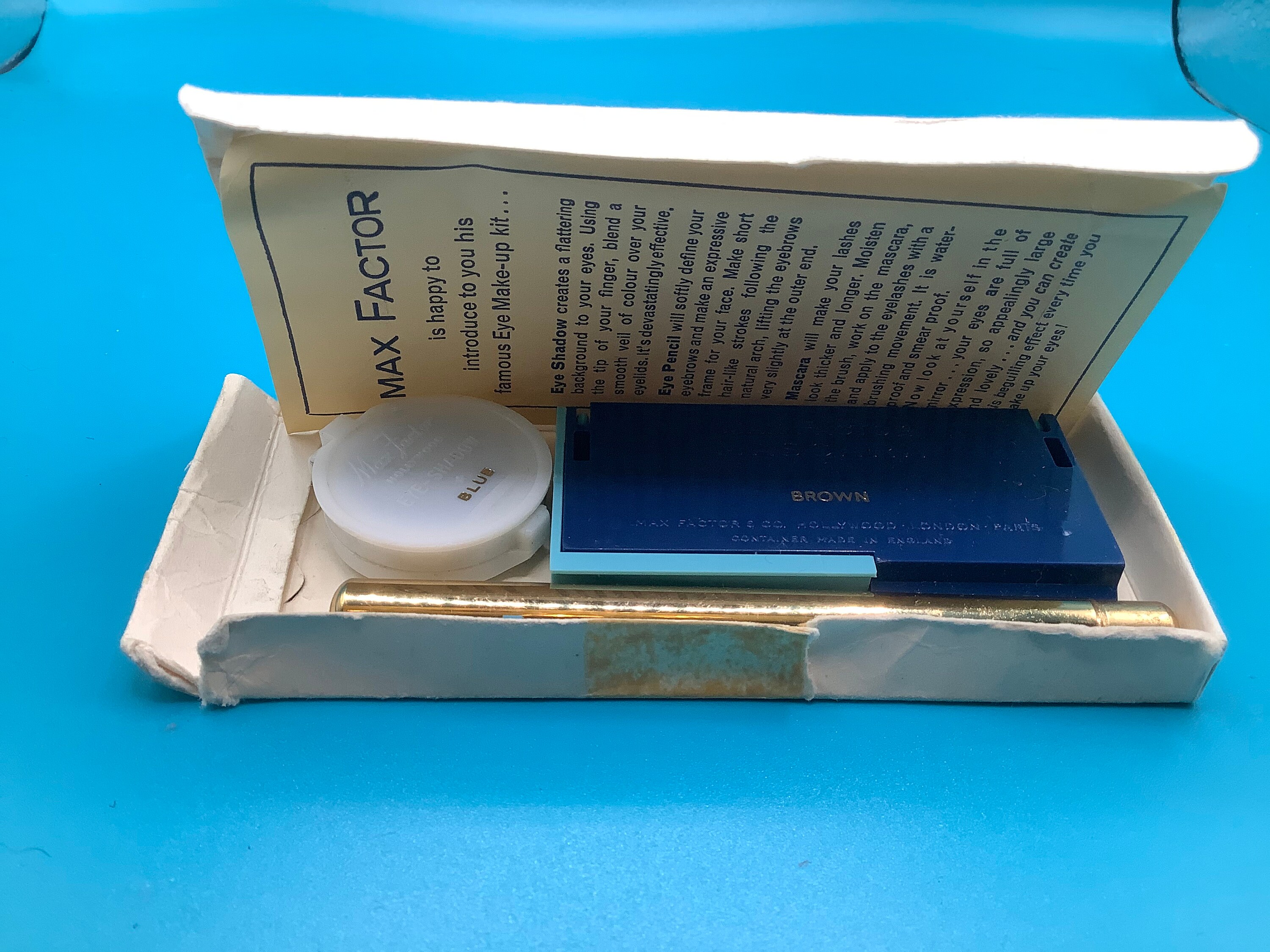 Max Factor Gift Set Block Mascara Salesman Sample - Etsy