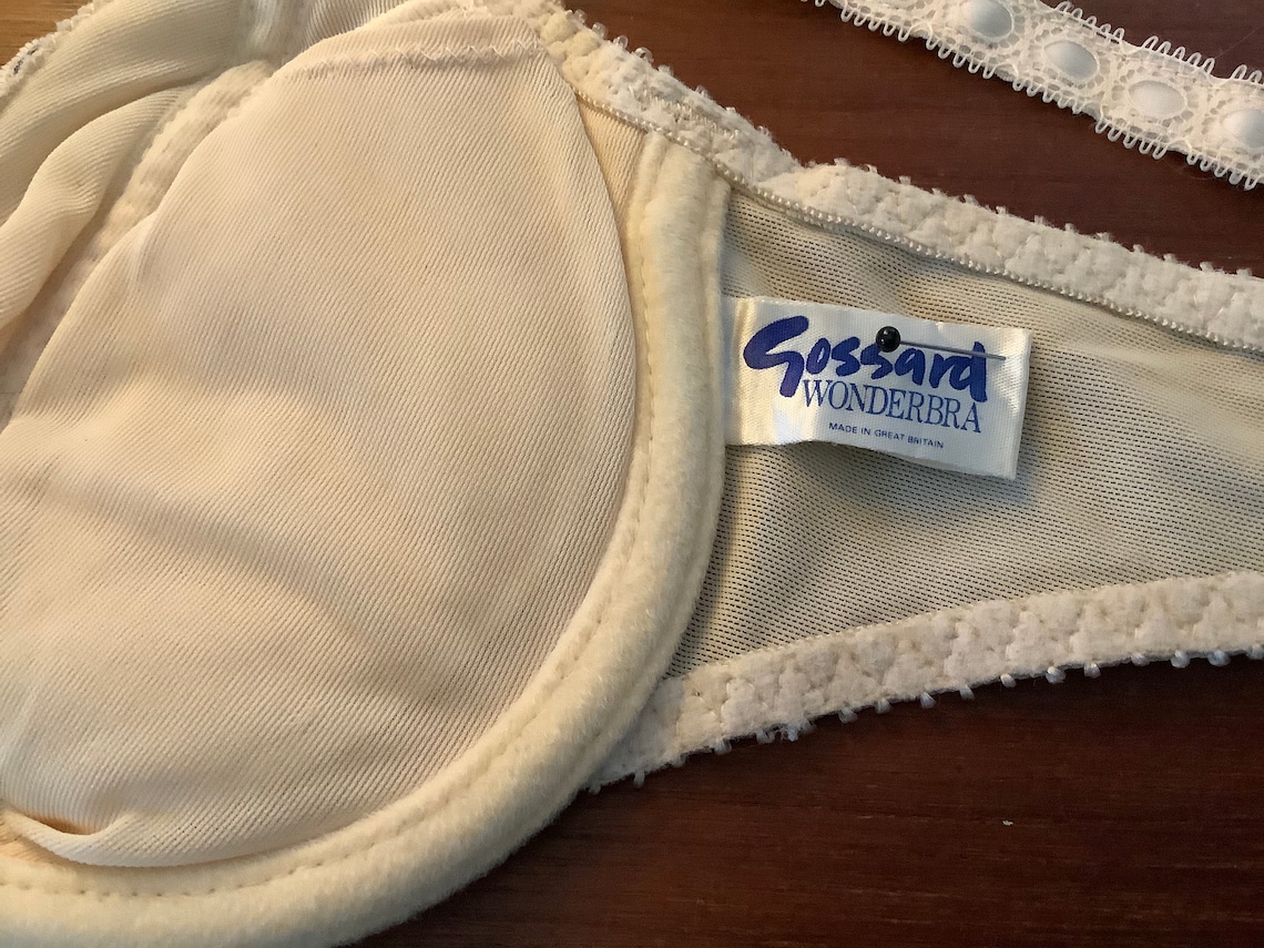 Gossard Wonderbra Cream and Brown - Etsy New Zealand