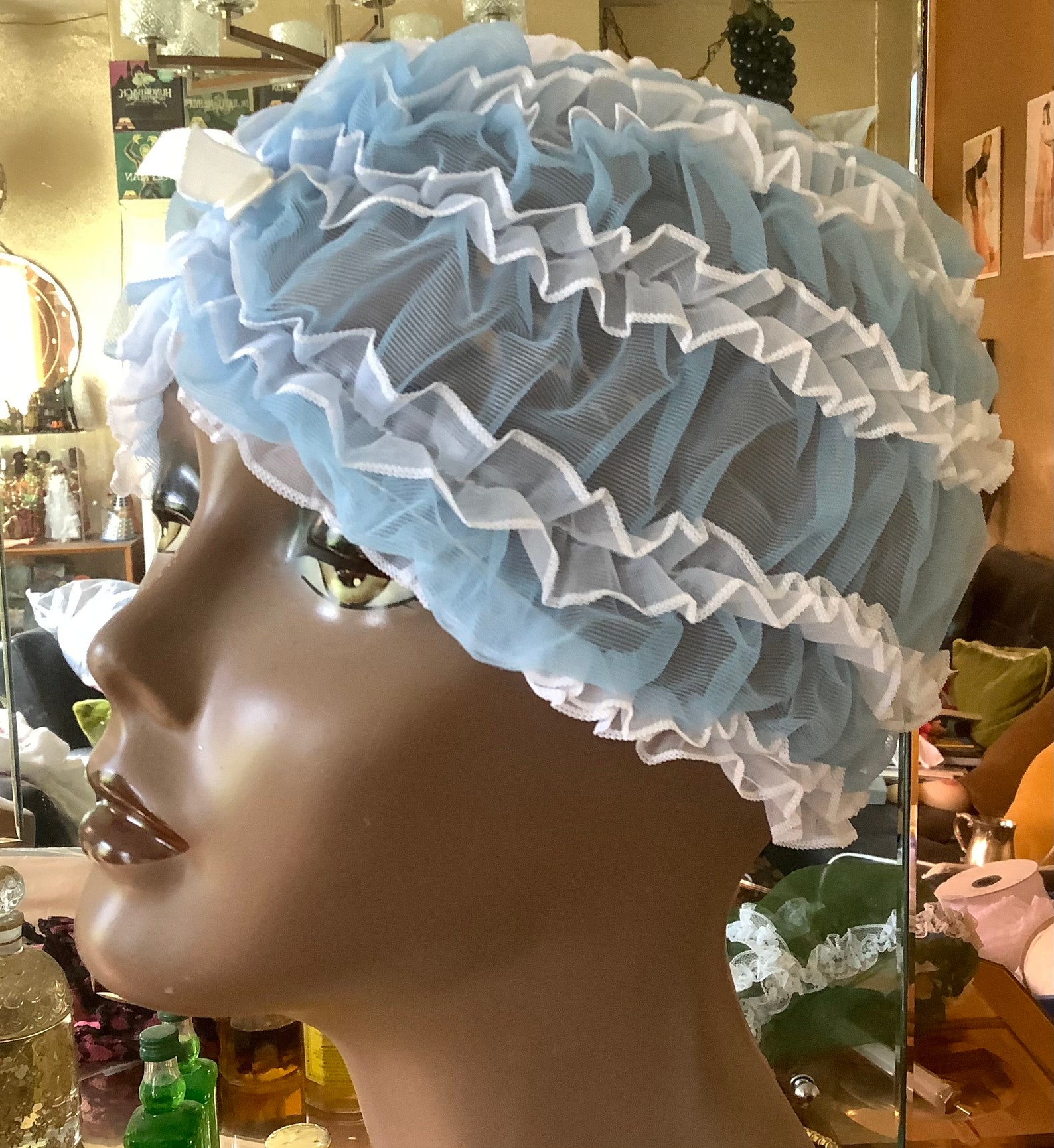 Vintage Sheer Nylon Beauty Cap Hair Styling - Etsy UK