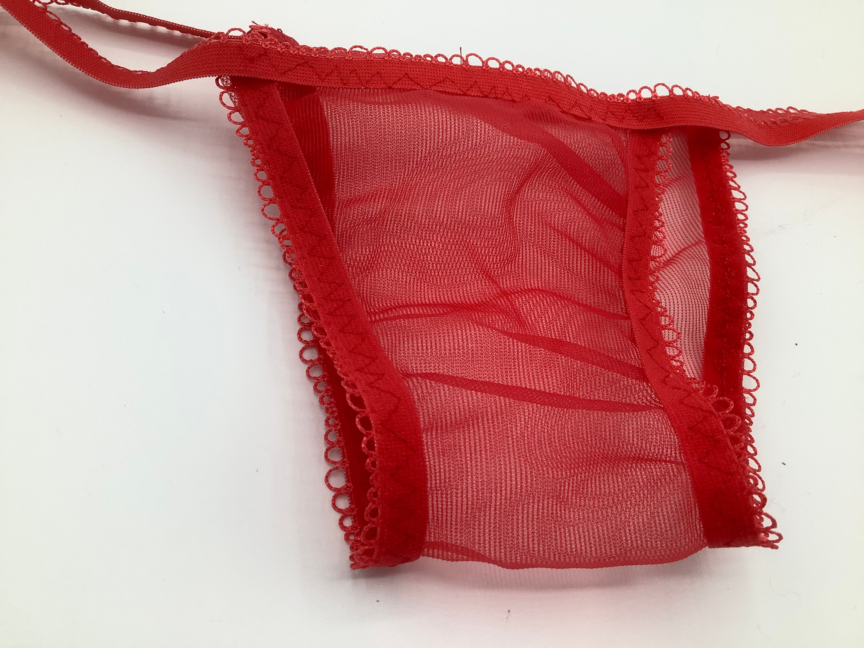 Vintage Style Sheer Micro Nylon Tanga Panties - Etsy
