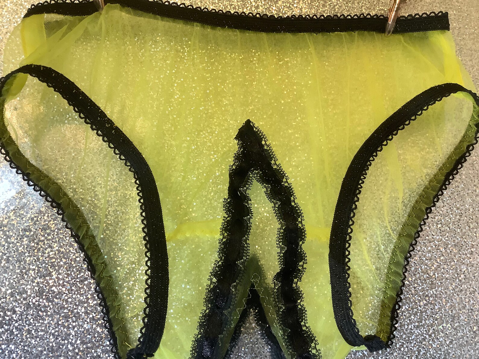 Vintage Style Lace Open Crotch Panties - Etsy