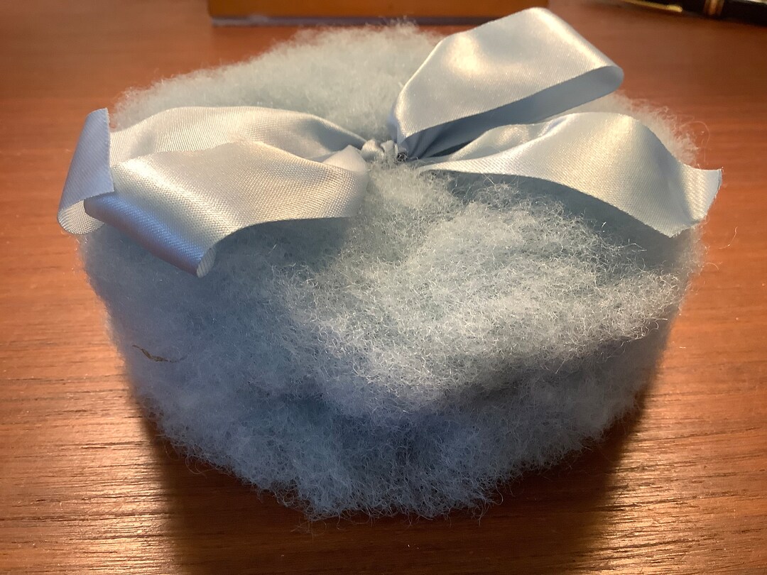 Boxed Large Vintage Lambs Wool Powder Puff - Etsy