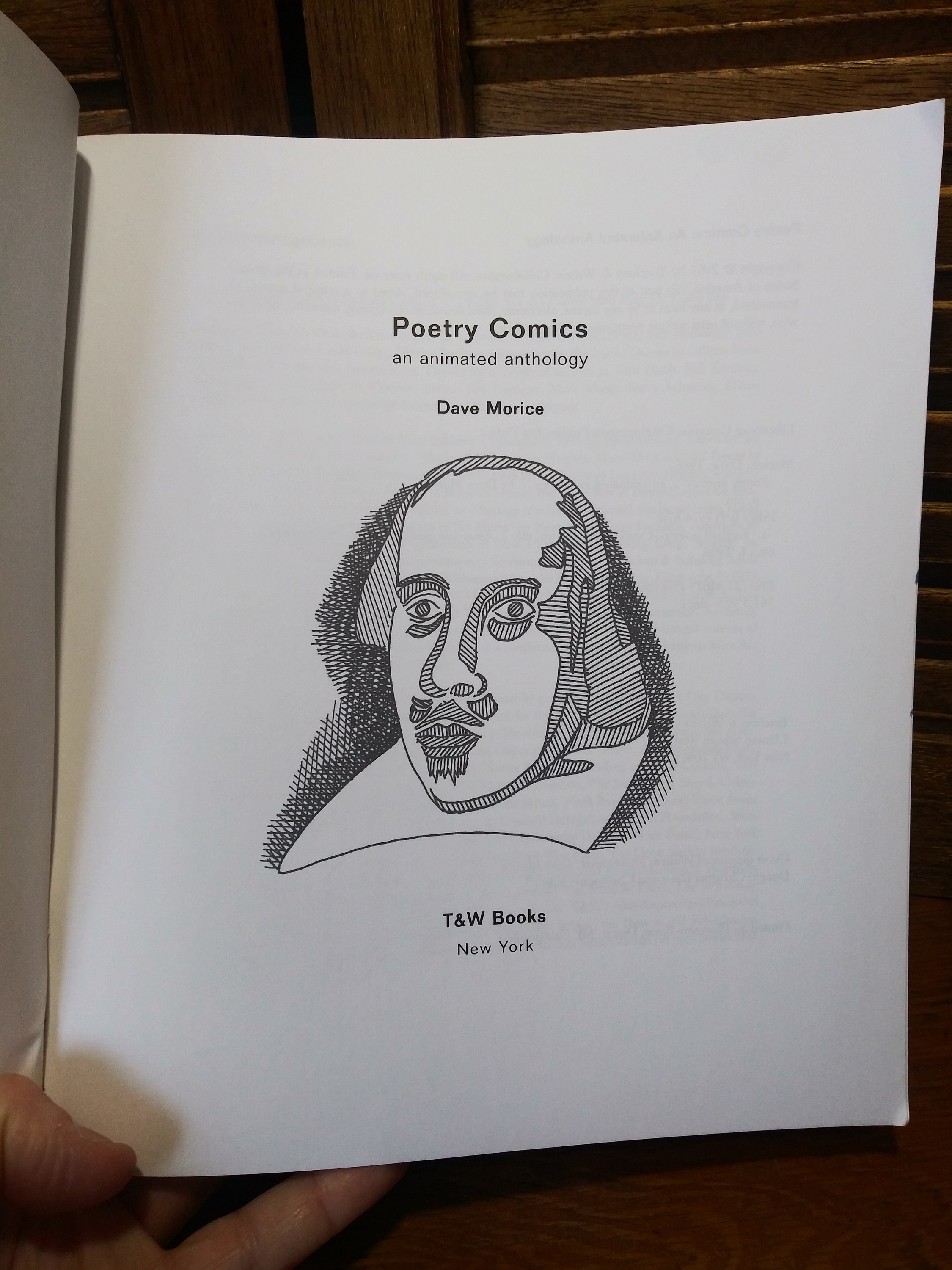 Poetry Comics an Animated Anthology by Dave Morice 2002 | Etsy