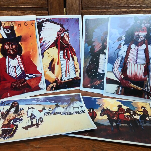 Native American Greeting Cards - Etsy