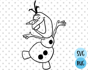 Olaf Snowman Christmas Mickey Head SVG PNG JPG Bundle (digital Download ...