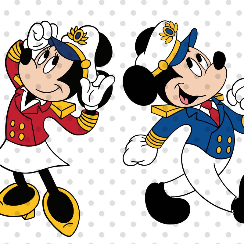 Nautical Mickey Mouse - Etsy