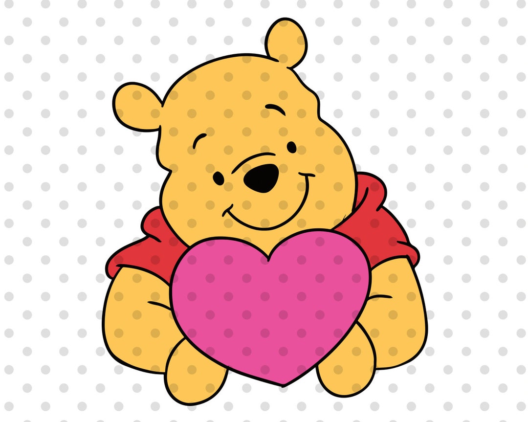 Valentine's Day Svg, Honey Bear Svg, Love Svg, Heart Svg, Candy Hearts ...