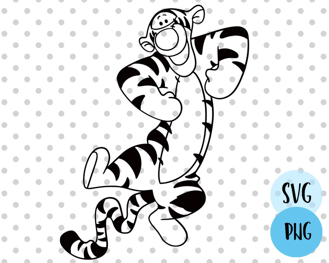 Tigger svg Winnie svg Disney svg Winnie the Pooh Cricut Cut | Etsy