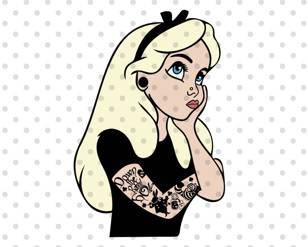 Punk Goth Princess SVG, Goth Svg, Punk Svg, Punk Princess Svg - Etsy