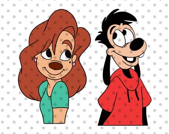 Max and Roxanne SVG Goofy Movie SVG Roxanne Svg Goofy Movie - Etsy