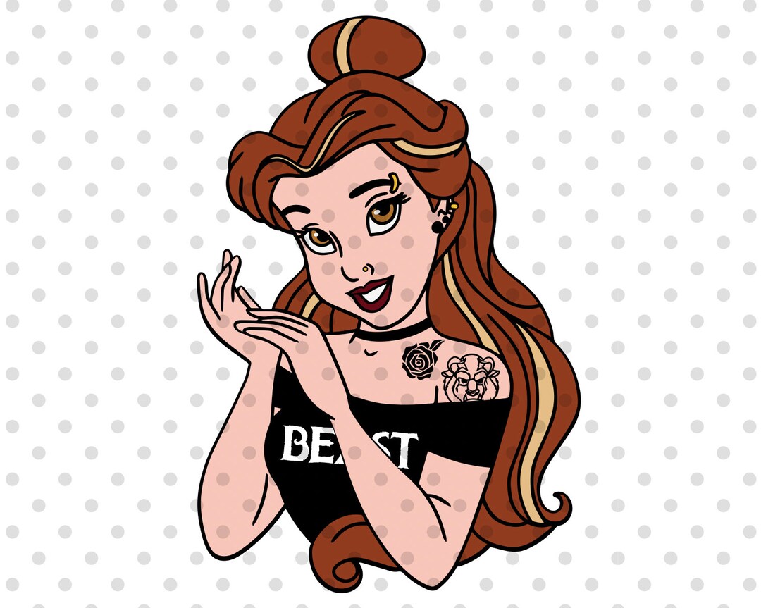 Punk Goth Princess SVG, Beauty Svg, Goth Svg, Punk Svg, Punk Princess ...
