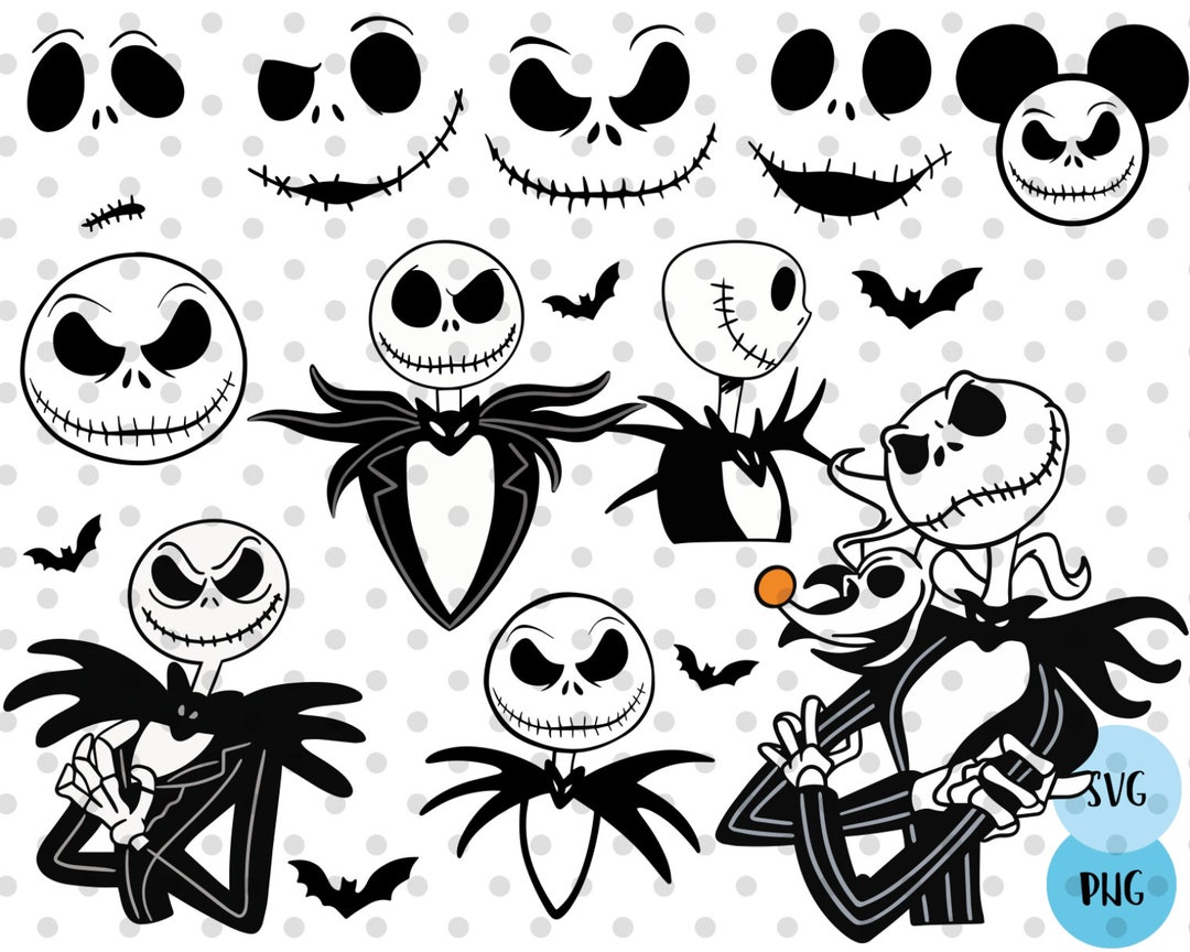 Jack SVG Bundle, Nightmare Svg, Halloween Svg, Halloween Svg Bundle ...