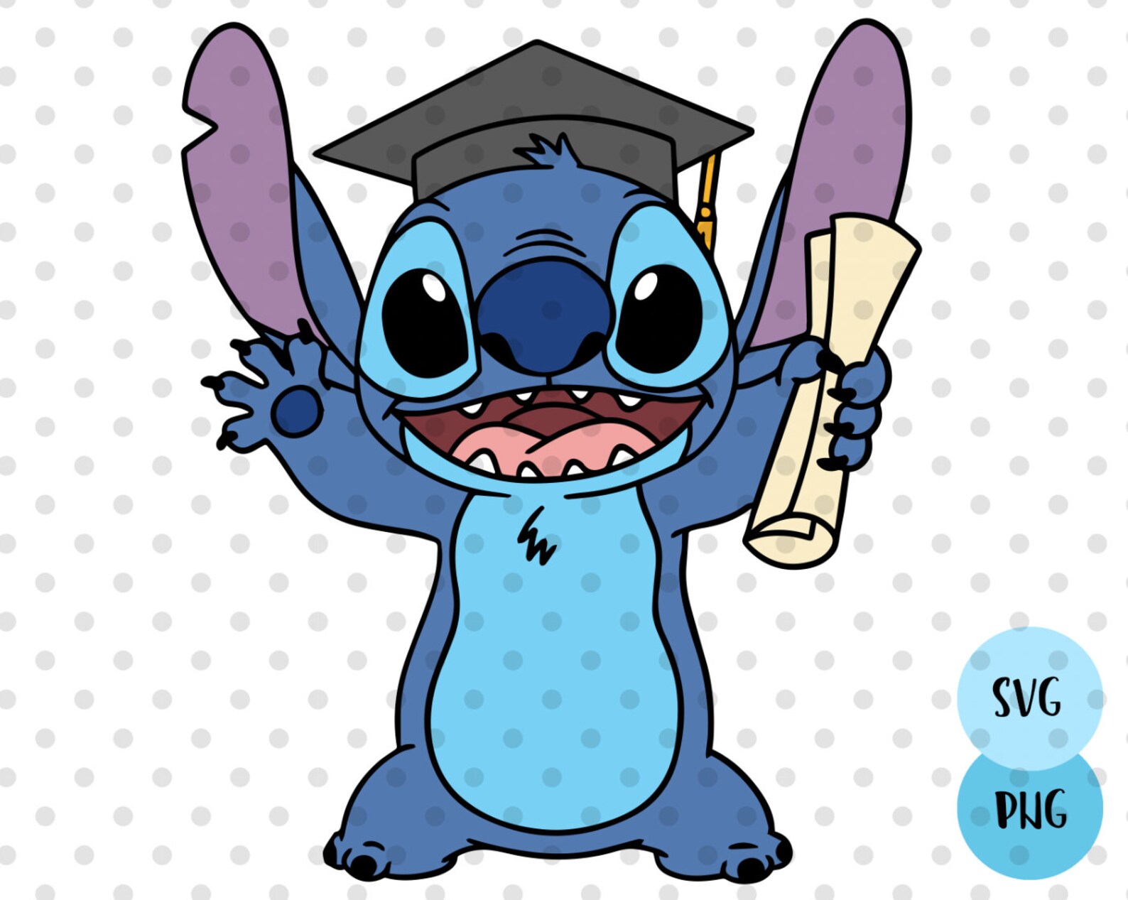 Stitch Graduation SVG, Graduate Svg, Class of 2023 Svg, Graduation 2023 ...